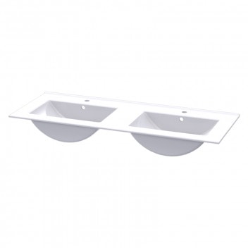 TR4596-1200 MONTERO 1200 DBL VANITY BASIN - Bathroom Store